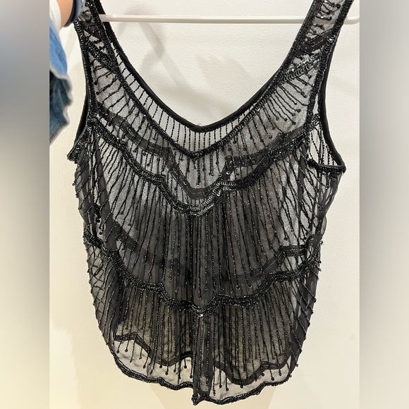 Tops | Vintage Sequence Shirt | Poshmark